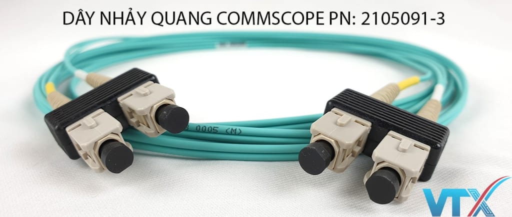 Dây nhảy quang Commscope OM3 SC-SC PN: 2105091-3 - VTXVN