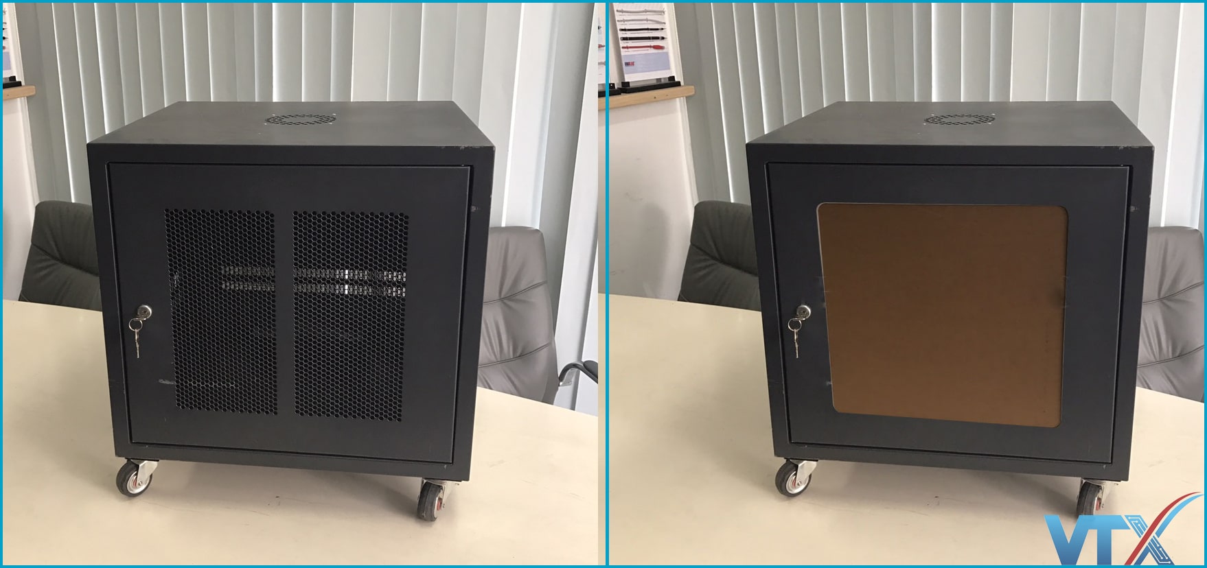 Cùng tìm hiểu tủ rack 10U, cấu tạo và ứng dụng của tủ rack 10U - VTXVN