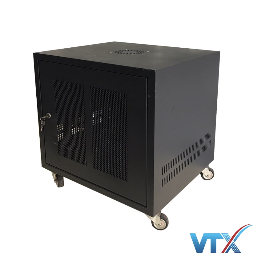 Tủ mạng - Tủ rack 10U sâu 600 - Dạng đứng - VTXVN